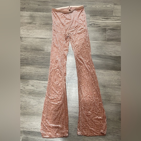 SKIMS | Pants & Jumpsuits | Skims Velvet Logo Pants | Poshmark